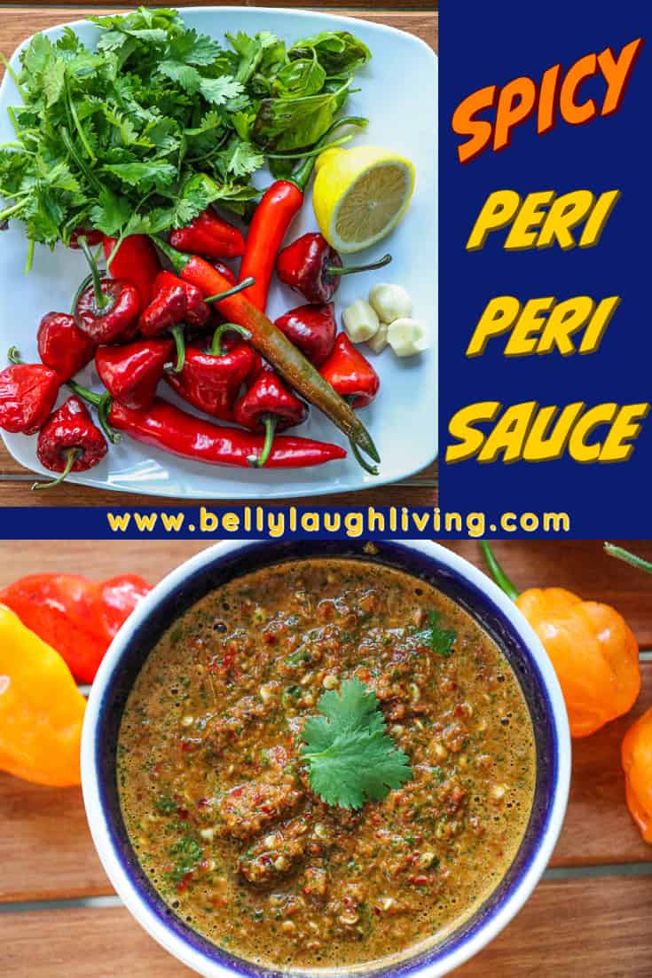 Peri Peri Sauce or Piri Piri Sauce - Belly Laugh Living