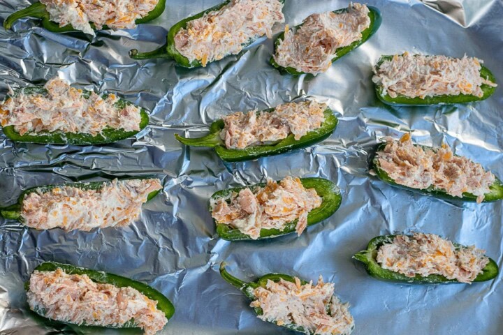 Smoked Salmon Jalapeño Poppers - Belly Laugh Living