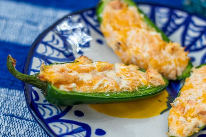Smoked Salmon Jalapeño Poppers - Belly Laugh Living