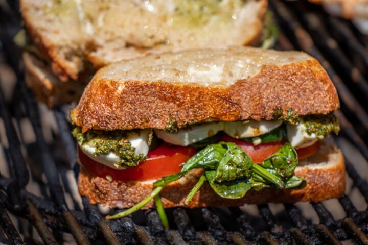The Perfect Caprese Grilled Cheese Recipe - Belly Laugh Living